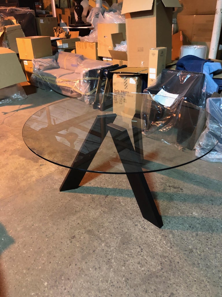 Glass Fix Table by Former For Sale at 1stDibs | former table