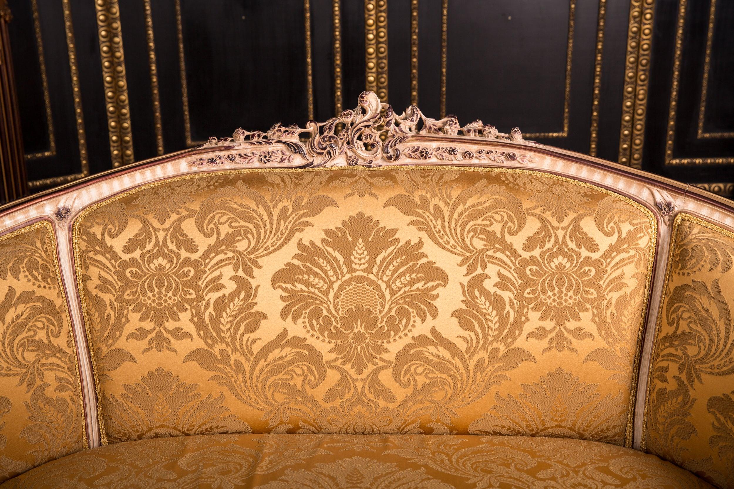 Elegant French Sofa Canape in Louis Seize Style For Sale at 1stDibs