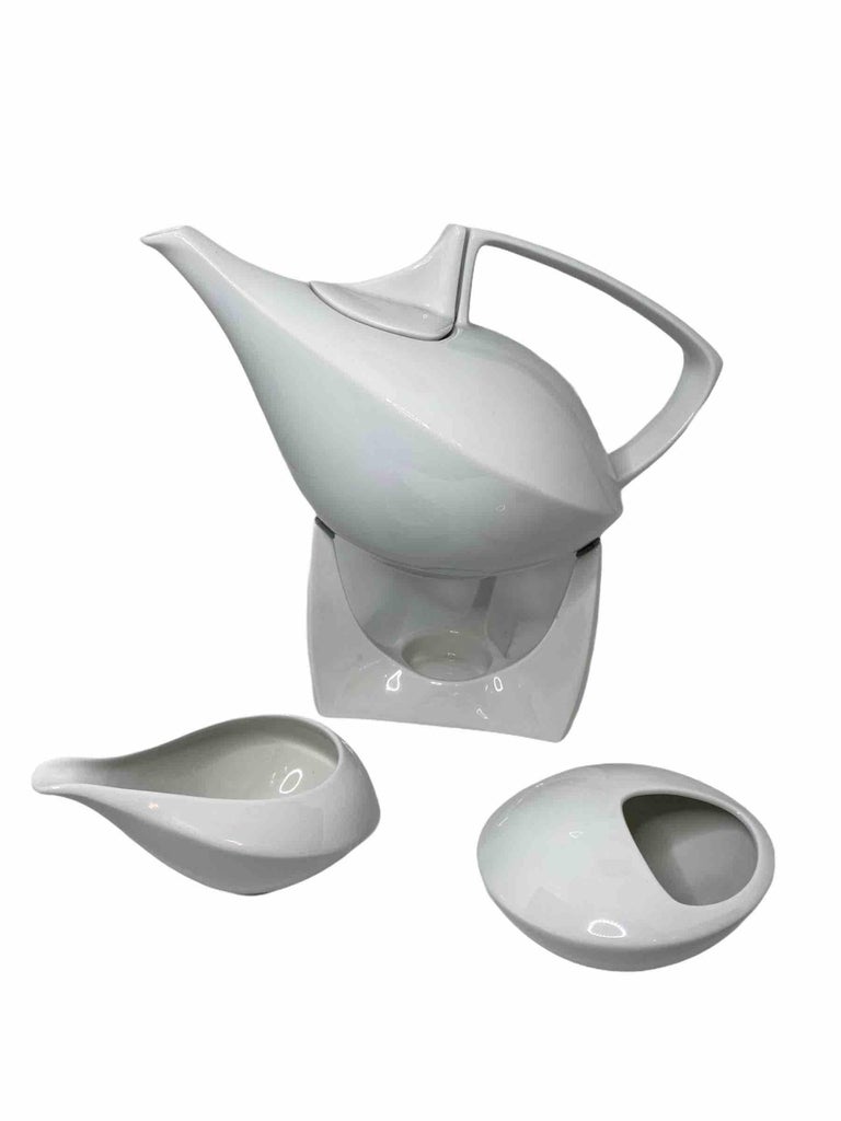 Elegant Futuristic Friesland Porcelain Tea Set Vintage, German For Sale ...