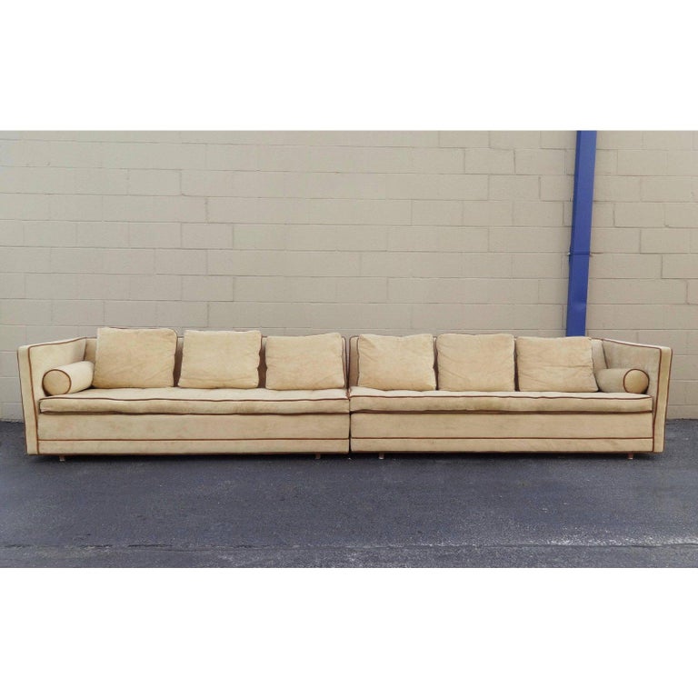 Elegant Harvey Probber Two-Part Sectional Sofa For Sale at 1stDibs ...