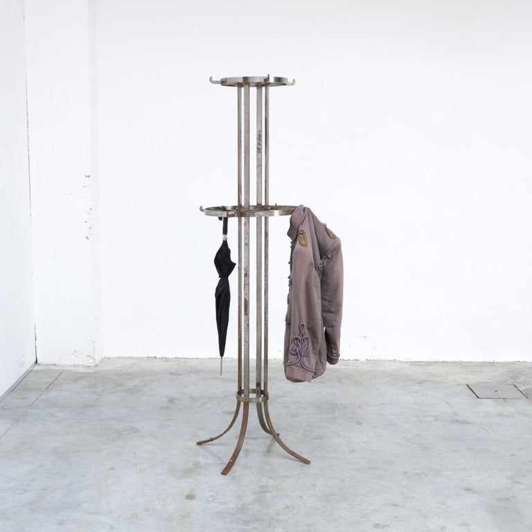 Elegant Industrial Metal Coat Rack For Sale at 1stDibs | elegant coat rack