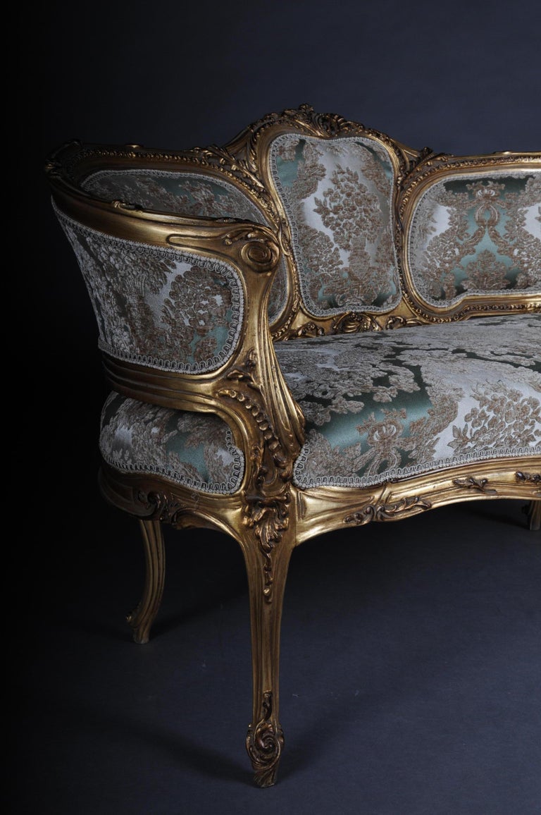 Elegant Lounge Canape Sofa or Couch in Rococo/Louis XV Style at 1stDibs