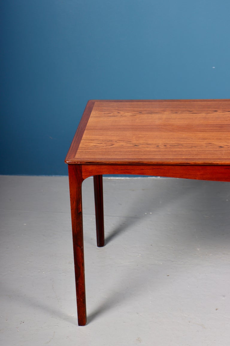 Elegant Low Table in Rosewood by Ole Wanscher, 1950s For Sale at 1stDibs