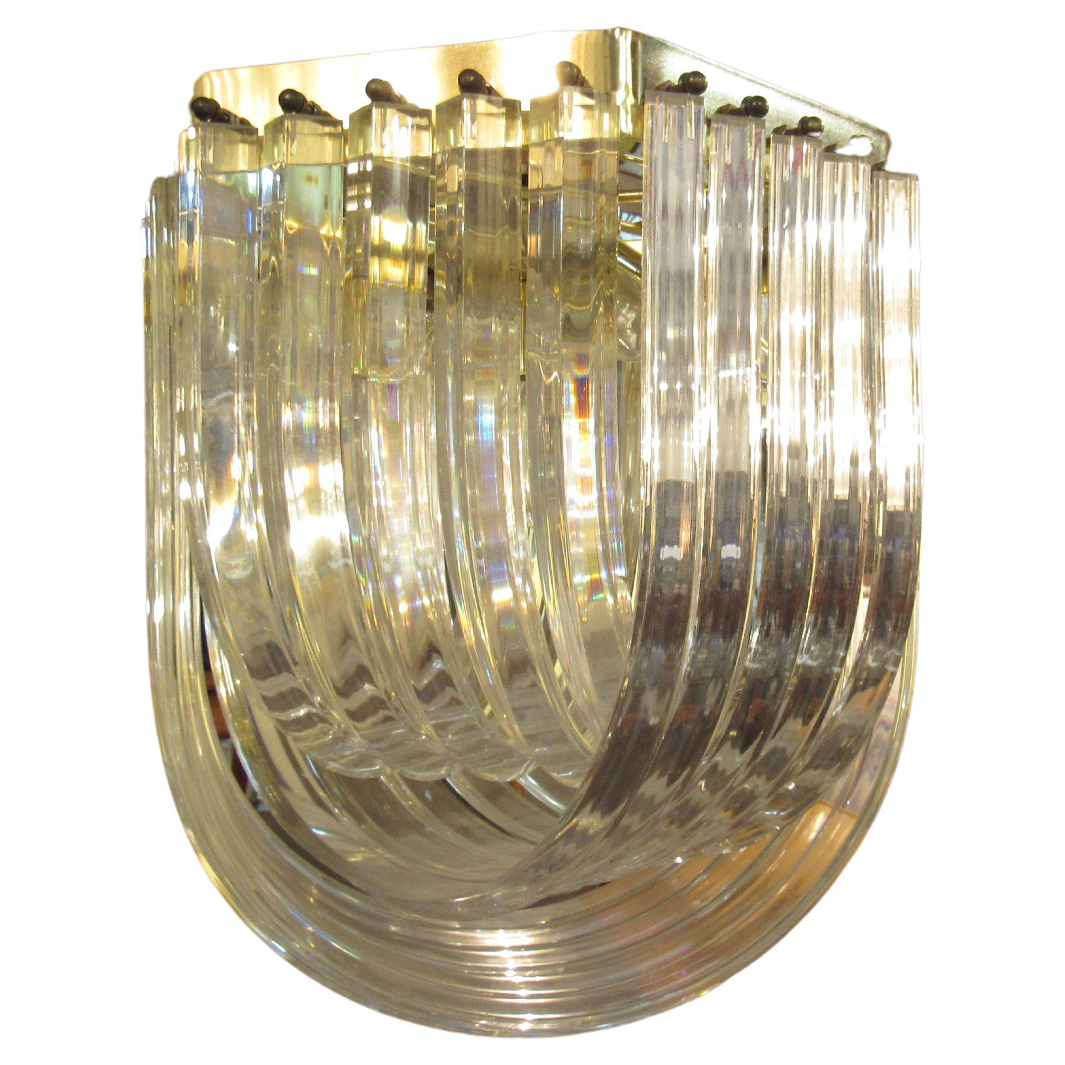 Lucite Chandelier at 1stDibs