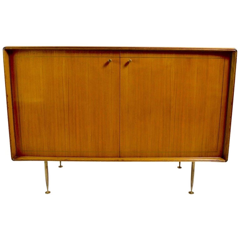 Elegant Mid Century Two-Door Chifforobe Dresser after Ponti at 1stDibs ...
