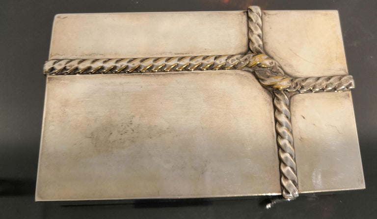 Elegant Minimalist Box by Maria Pergay, France, 1960s at 1stDibs