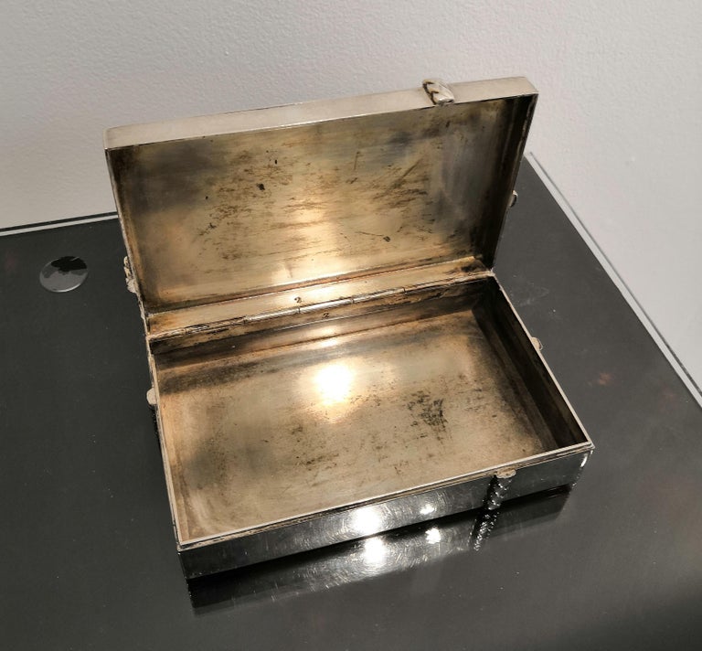 Elegant Minimalist Box by Maria Pergay, France, 1960s at 1stDibs