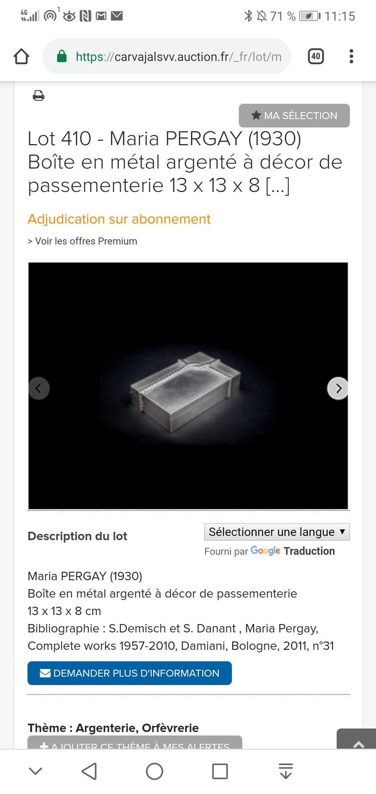 Elegant Minimalist Box by Maria Pergay, France, 1960s at 1stDibs