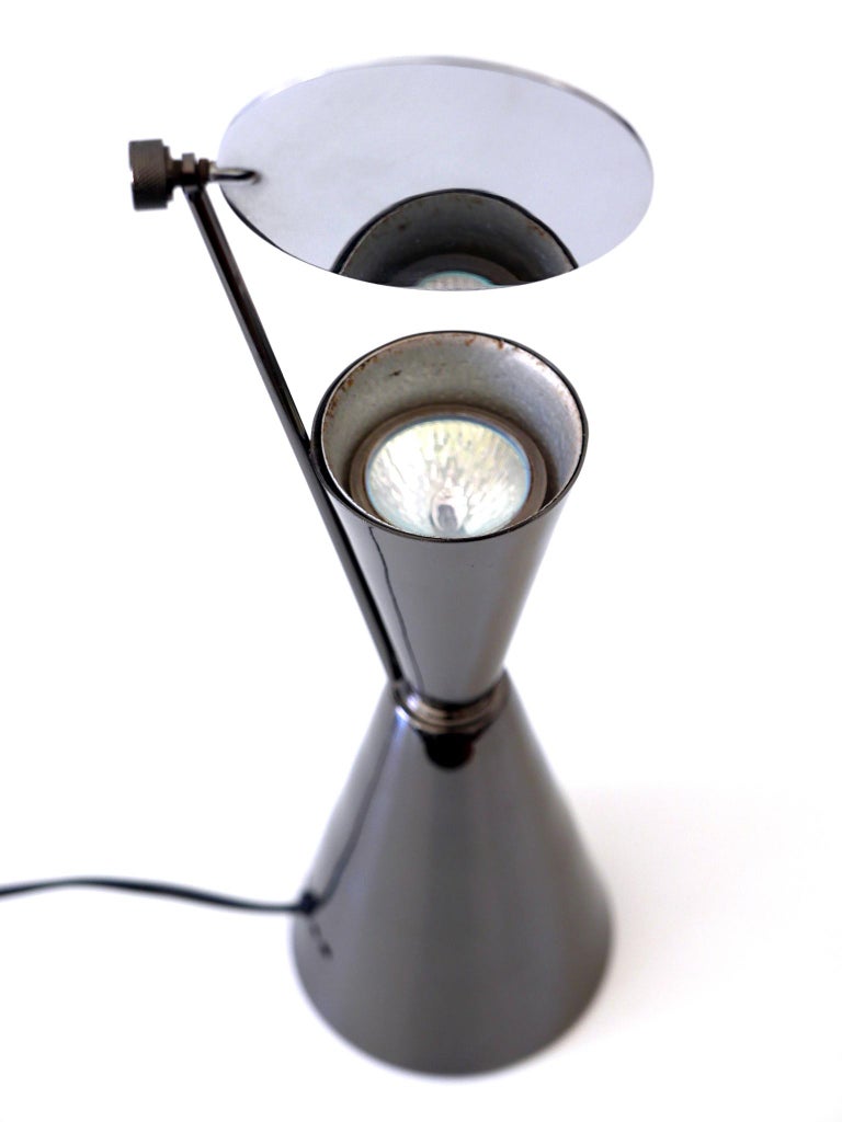Elegant Modernist Diabolo Table Lamp 1980s Spain For Sale at 1stDibs
