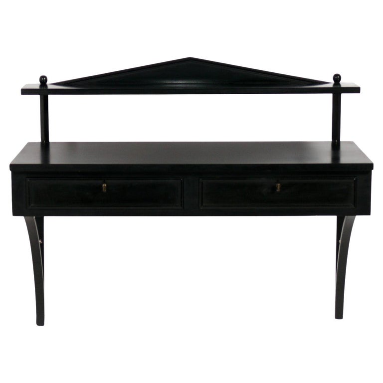 Elegant Neoclassical Wall Mounted Console or Bar For Sale at 1stDibs