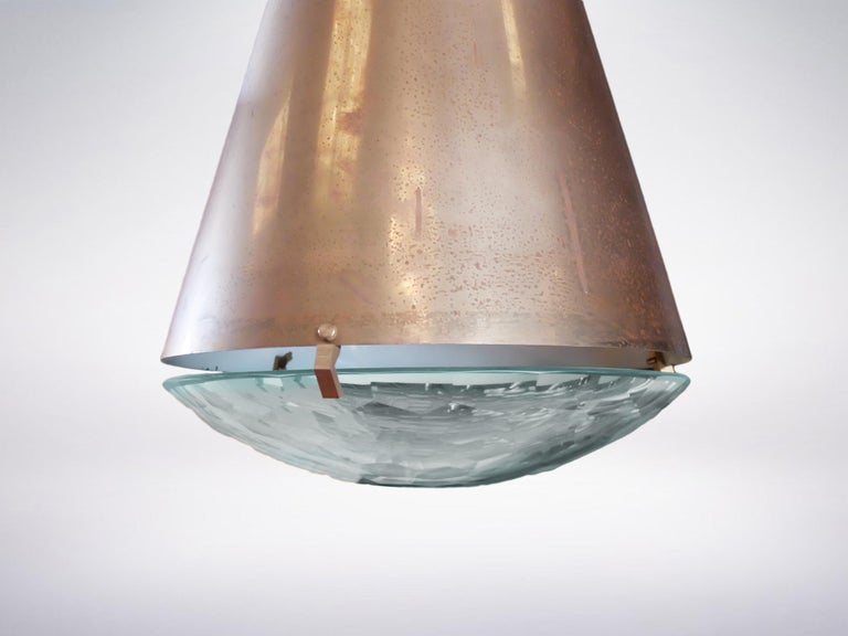Elegant Pendant Lamp by Max Ingrand for Fontana Arte, 1960s For Sale at ...