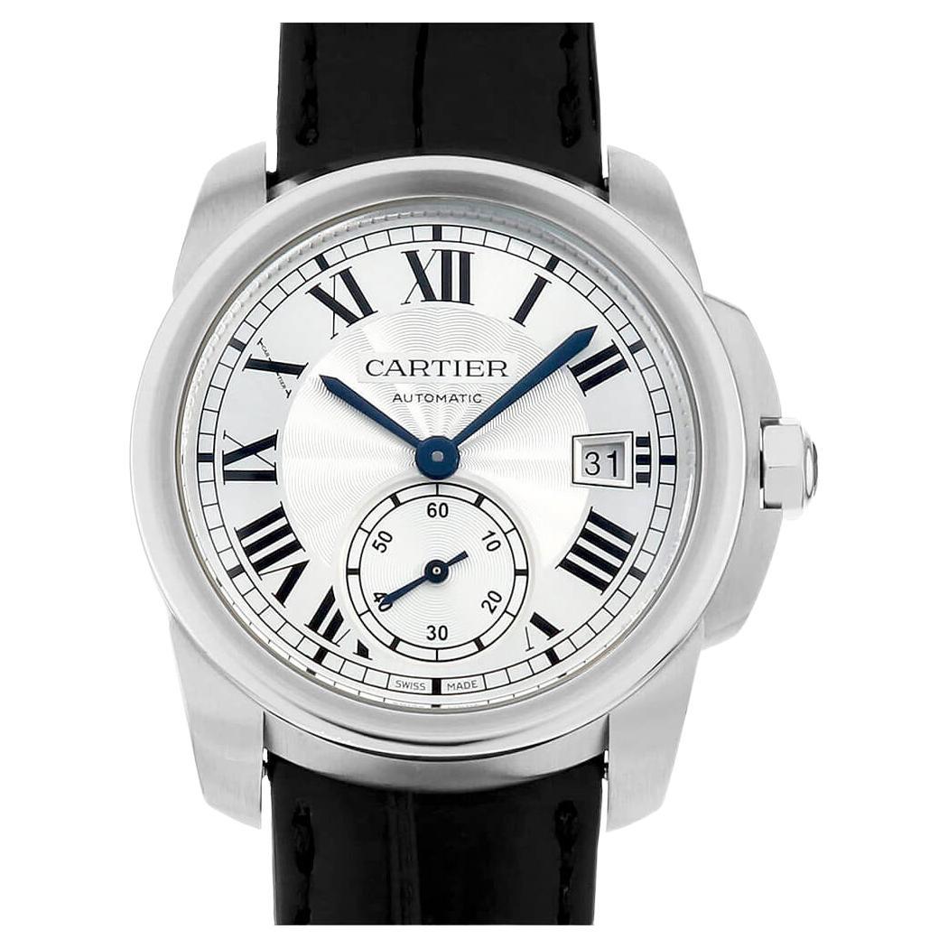 Elegant Pre-Owned Cartier Caliber de Cartier WSCA0003 Men's Luxury ...