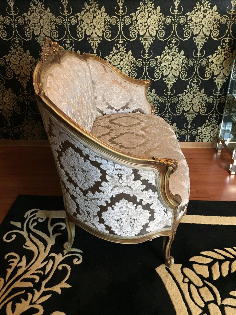 Elegant Sofa, Canapé, Couch in Louis XV Style For Sale at 1stDibs