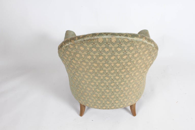 Elegant Spoon Back Romweber Lounge Chair at 1stDibs