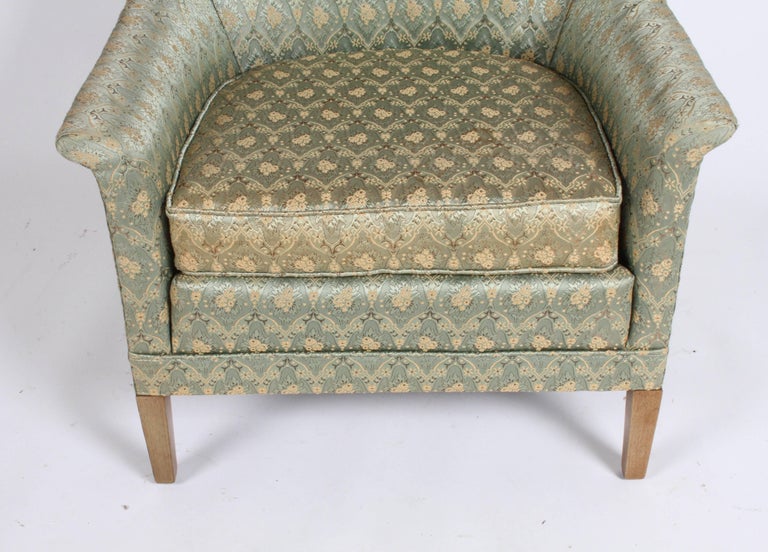 Elegant Spoon Back Romweber Lounge Chair at 1stDibs