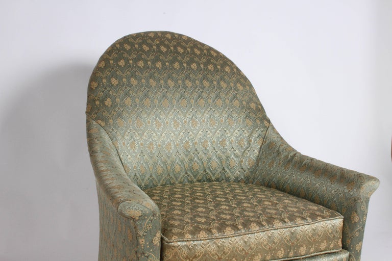 Elegant Spoon Back Romweber Lounge Chair at 1stDibs