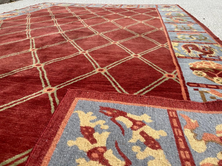 Elegant Tibetan Rug, circa 1970 For Sale at 1stDibs