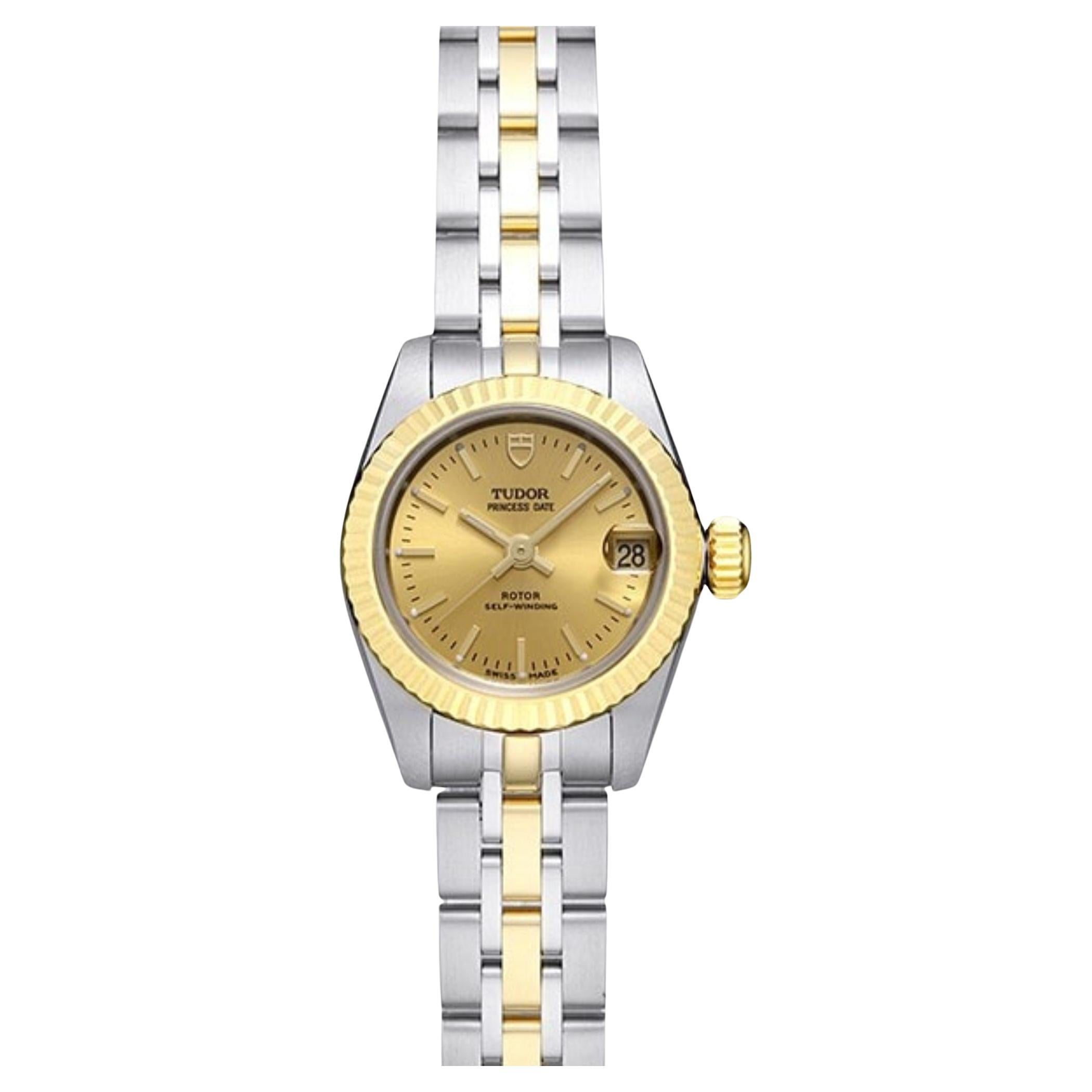 Elegant Tudor Princess Date Watch, Swiss Luxury, Women's Timepiece ...