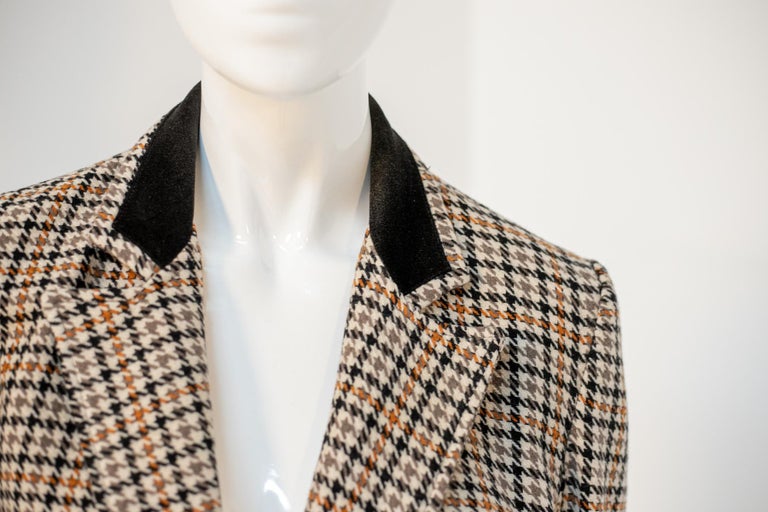 Elegant Vintage Wool Scottish Blazer at 1stDibs