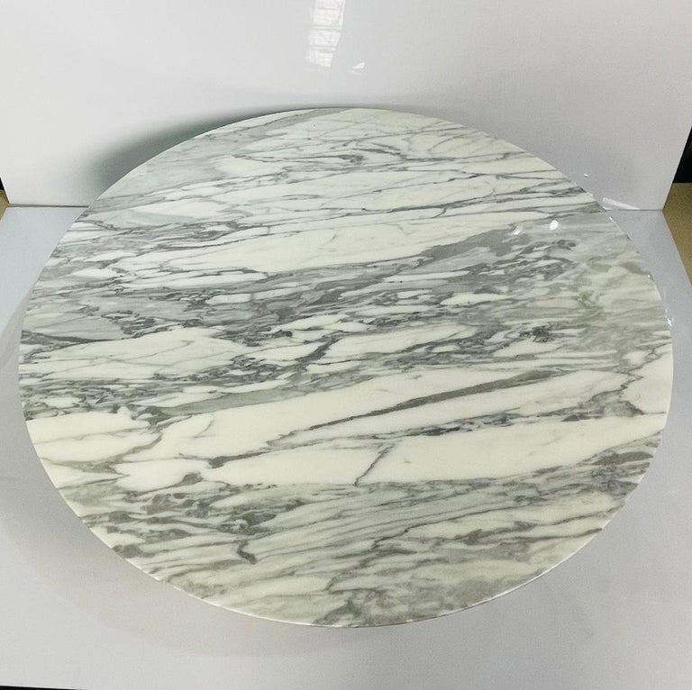 Element Coffee Table with Carrara Marble Top by Camerich For Sale at ...