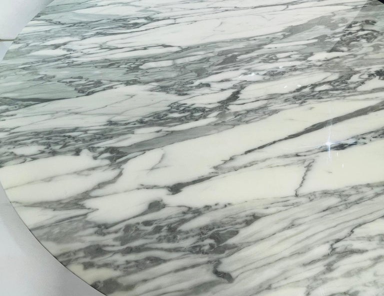 Element Coffee Table with Carrara Marble Top by Camerich For Sale at ...