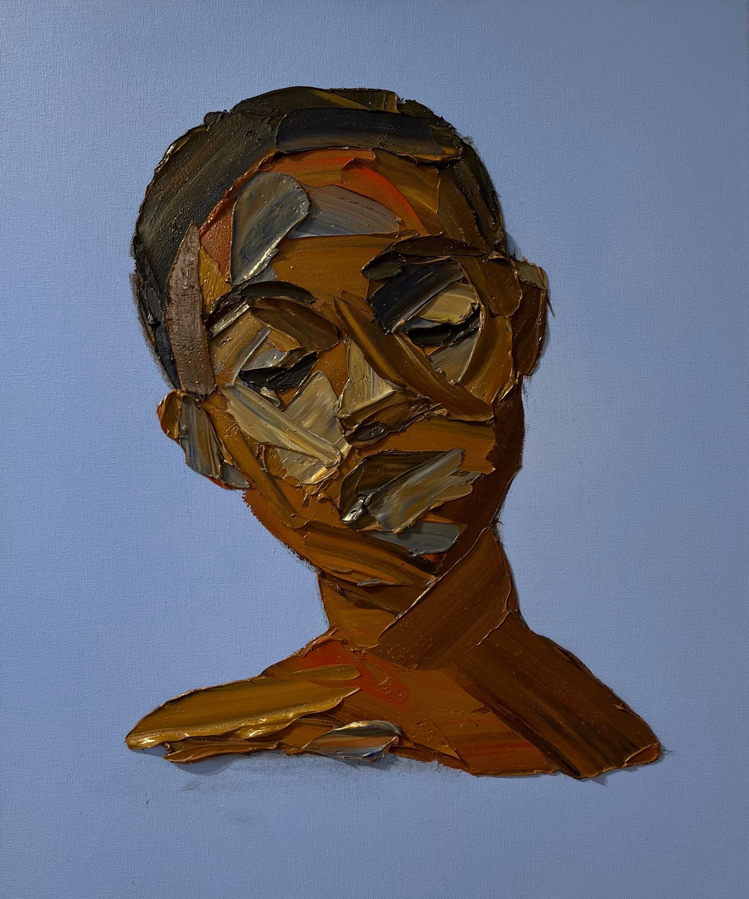 Elena Gual - Untitled - Elena Gual Contemporary Woman Painting For Sale ...