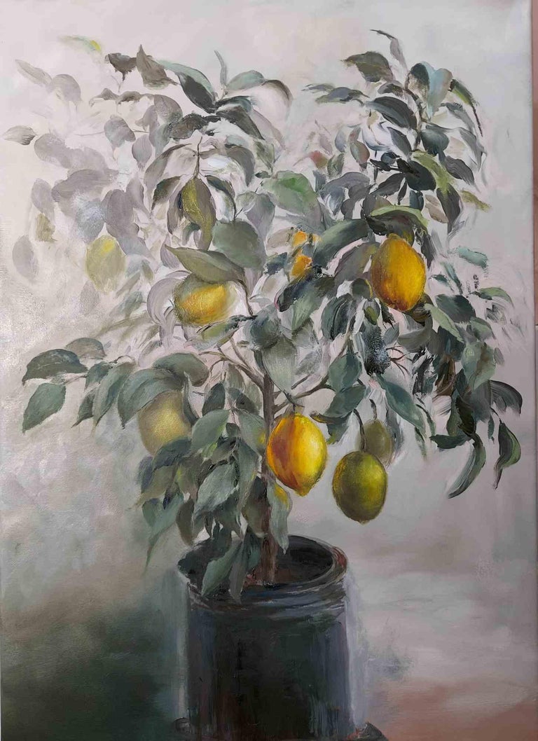 Elena Mardashova - Lemon Tree - Oil Painting by Elena Mardashova - 2020 ...