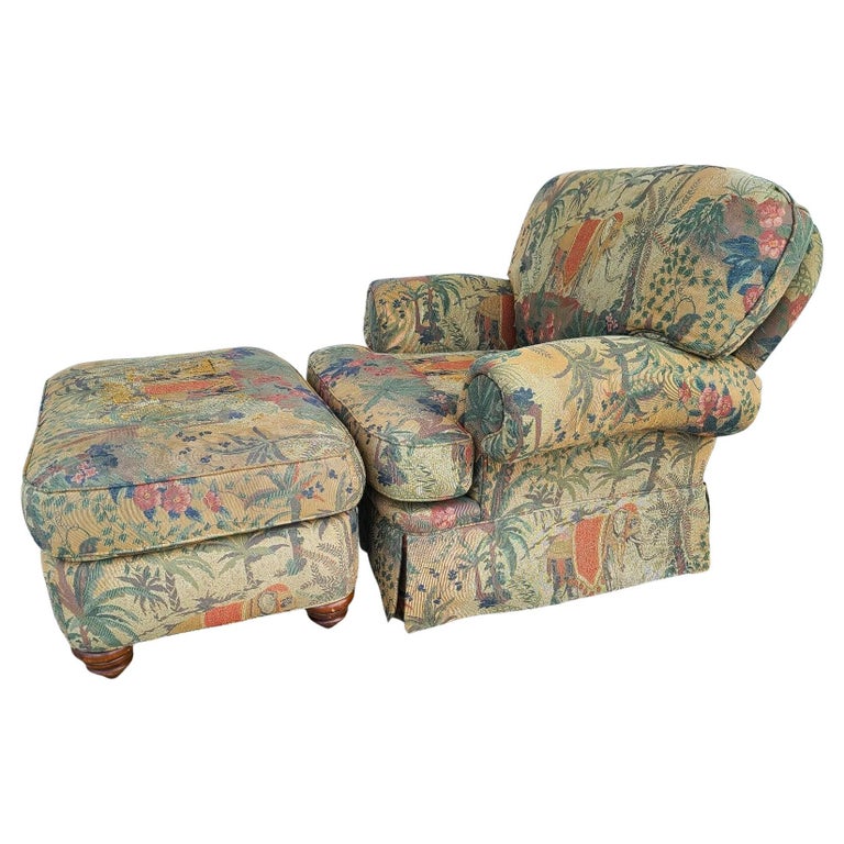Elephant Lounge Chair and Ottoman by Michael Thomas For Sale at 1stDibs