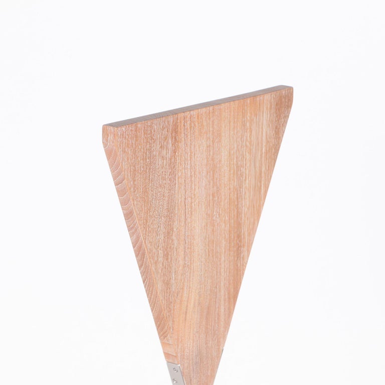 "Elfenbein" Cerused Solid Teak Hall Chair by Maximilian Eicke for Max ...