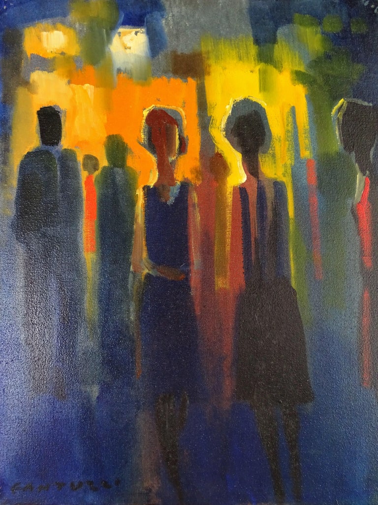 Eliano Fantuzzi - Figure - Eliano Fantuzzi Oil on Canvas For Sale at ...