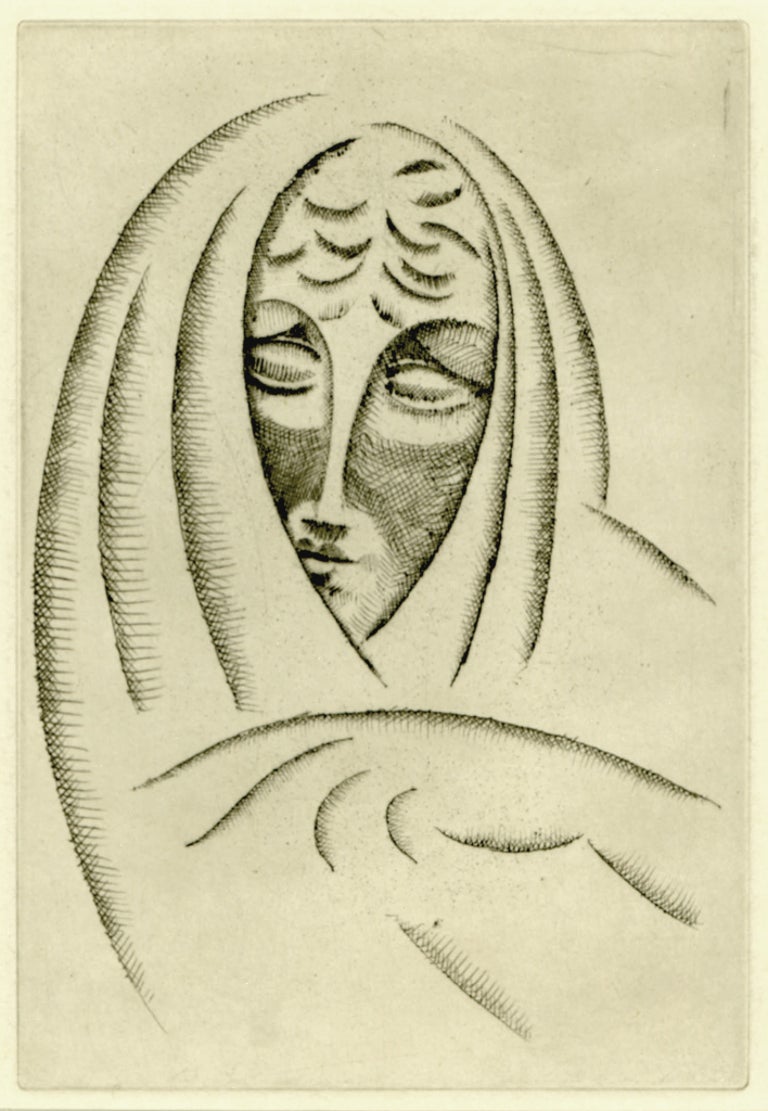 Elie Nadelman - Woman's Head For Sale at 1stDibs