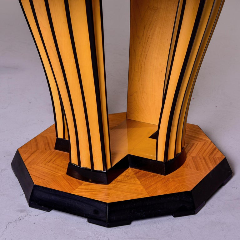 Eliel Saarinen Racetrack Dining Table with Maple Limba Ebony and Ramin ...