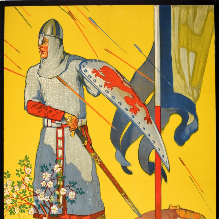 Elijah Albert Cox - Original Vintage Travel Poster Hastings St Leonards ...