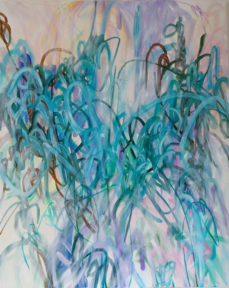 Elin Kereby - "Emotional Release" Oil, Acrylics and Oil Pastel Abstract ...