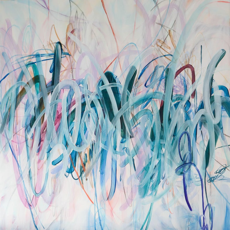 Elin Kereby - "Where the Dreamers Meet", Oil, Acrylics and Oil Pastel ...