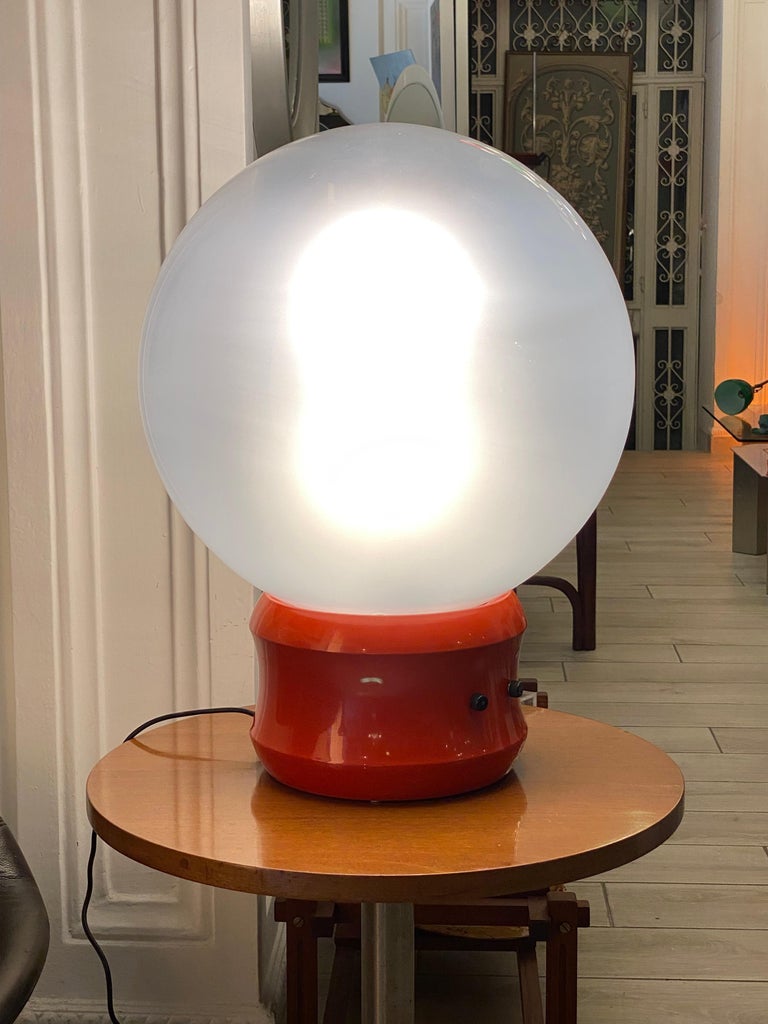 Elio Martinelli for Martinelli Luce "Sfera Gigante" Table or Floor Lamp ...
