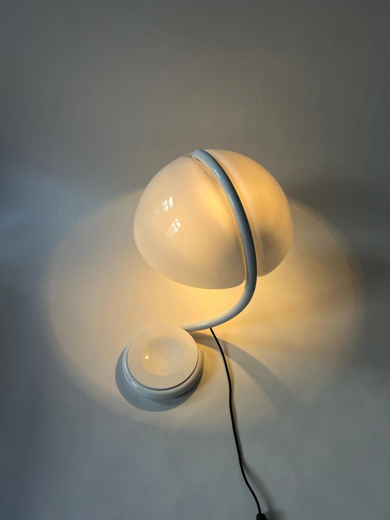 Elio Martinelli Serpente Lamp for Martinelli Luce For Sale at 1stDibs