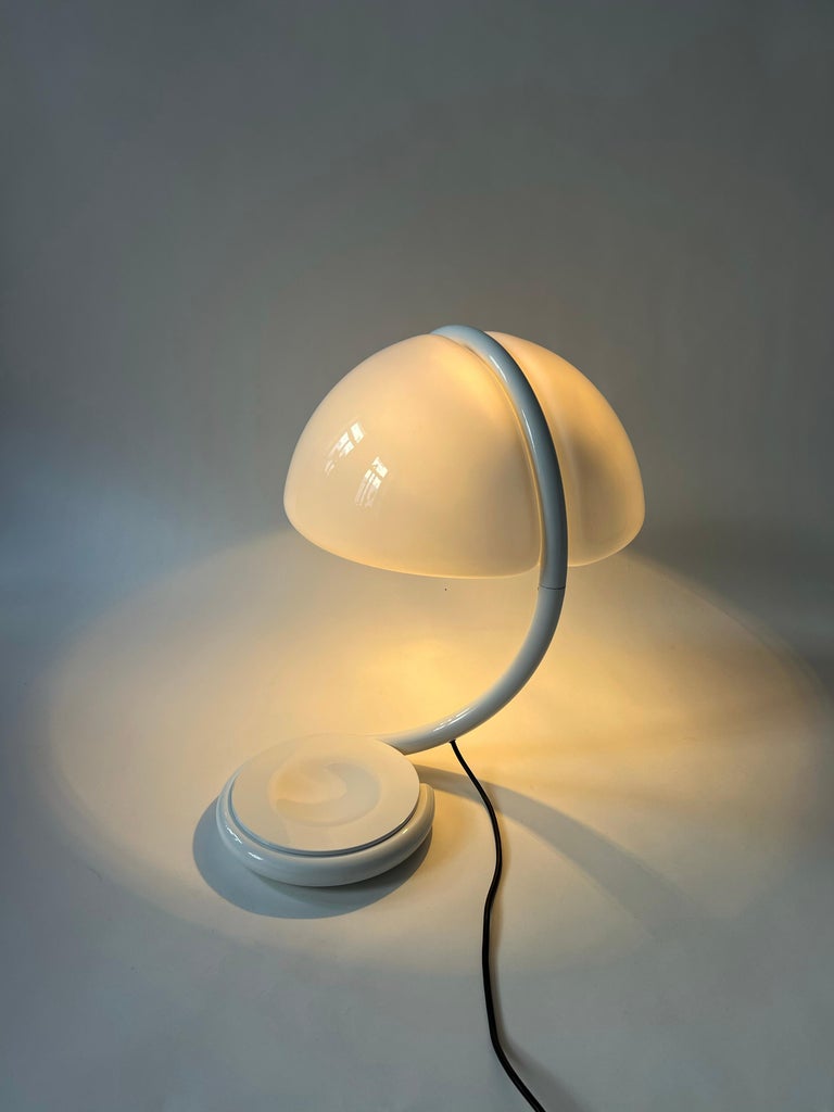 Elio Martinelli Serpente Lamp for Martinelli Luce For Sale at 1stDibs