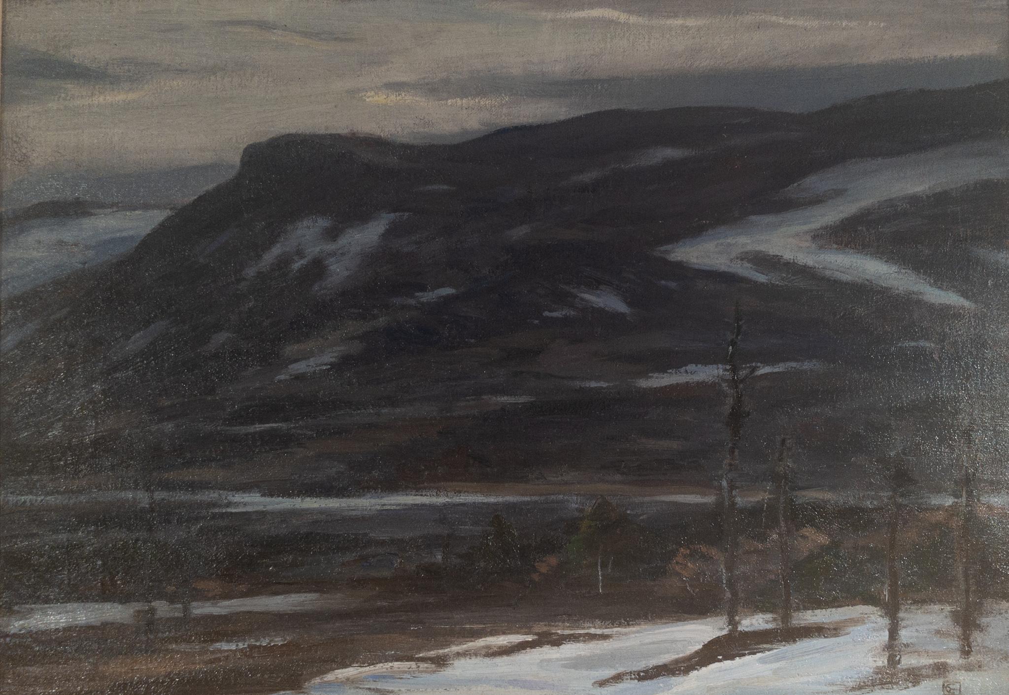 Jacques Willett - Nocturnal Landscape with Nymph at 1stDibs | j willett ...