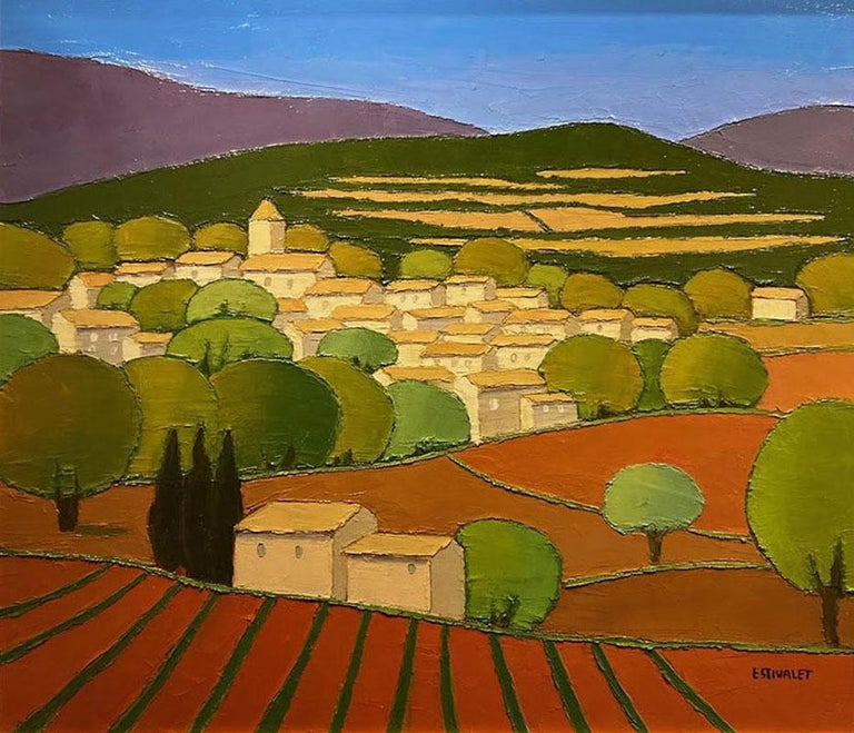 Elisabeth Estivalet - Au Soleil Couchant For Sale at 1stDibs
