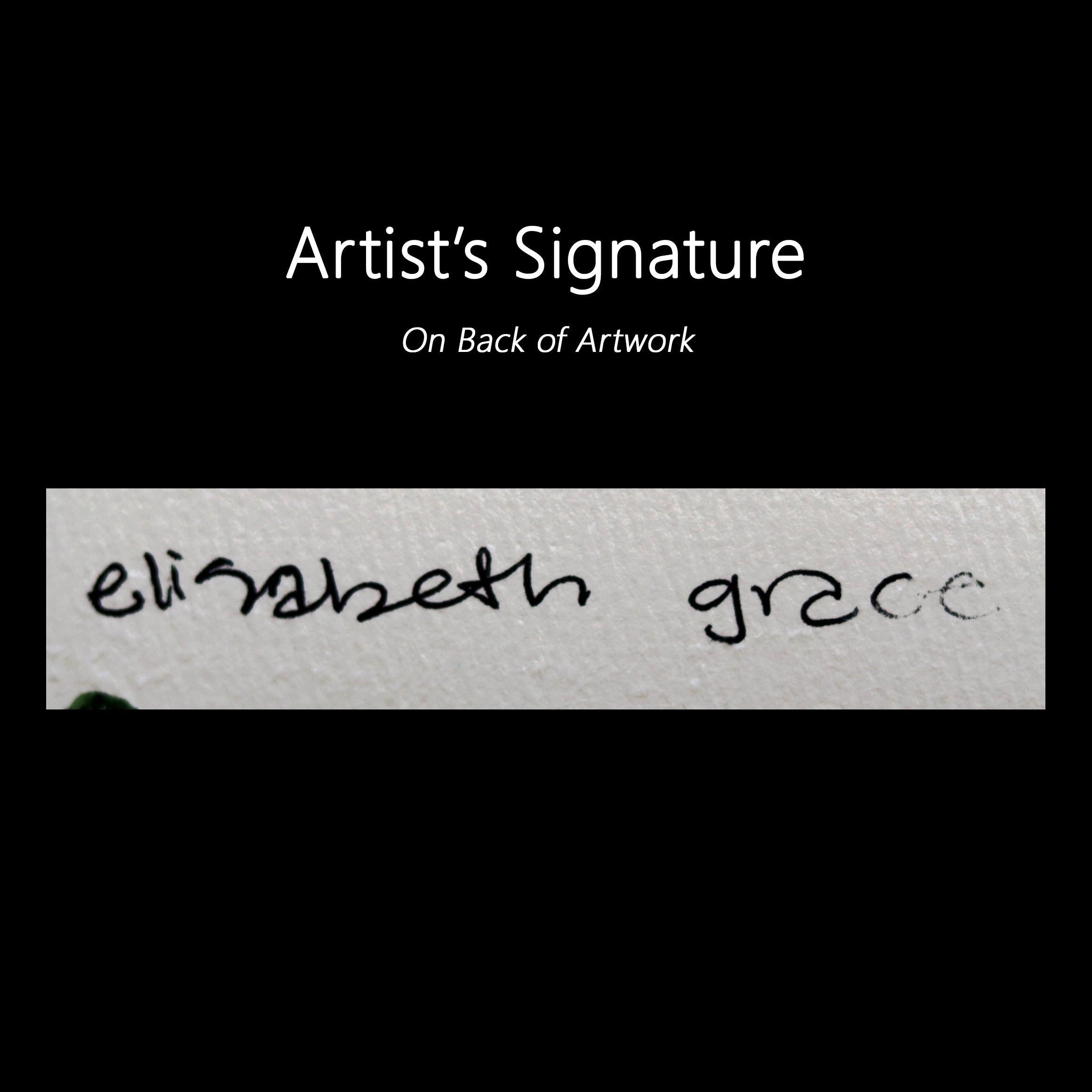 Elisabeth Grace - Moss 1 - Abstract Earth Tone Abstract Expressionist ...
