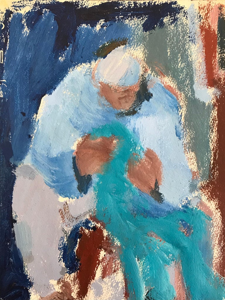 Elisabeth Hahn - 20th Century German Modernist Oil Painting Abstract ...