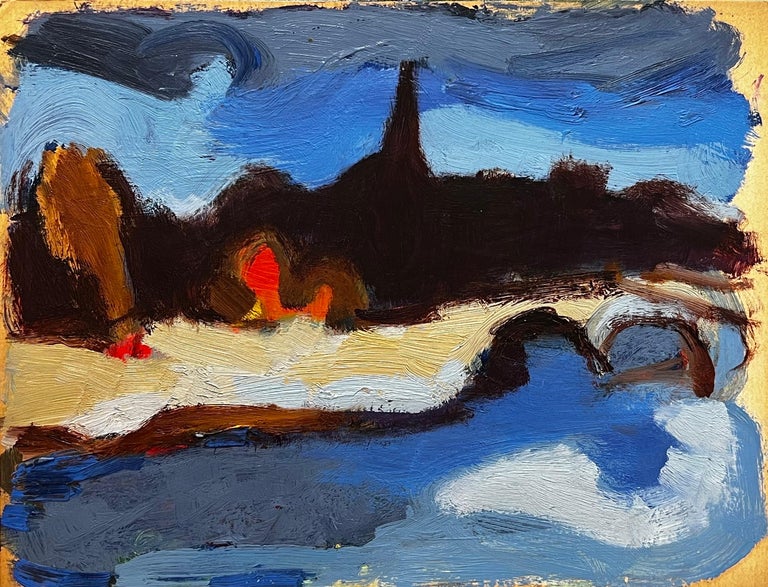 Elisabeth Hahn - 20th Century German Modernist Oil Painting - Abstract ...