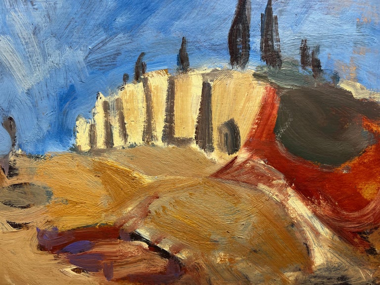 Elisabeth Hahn - 20th Century German Modernist Oil Painting Over The ...