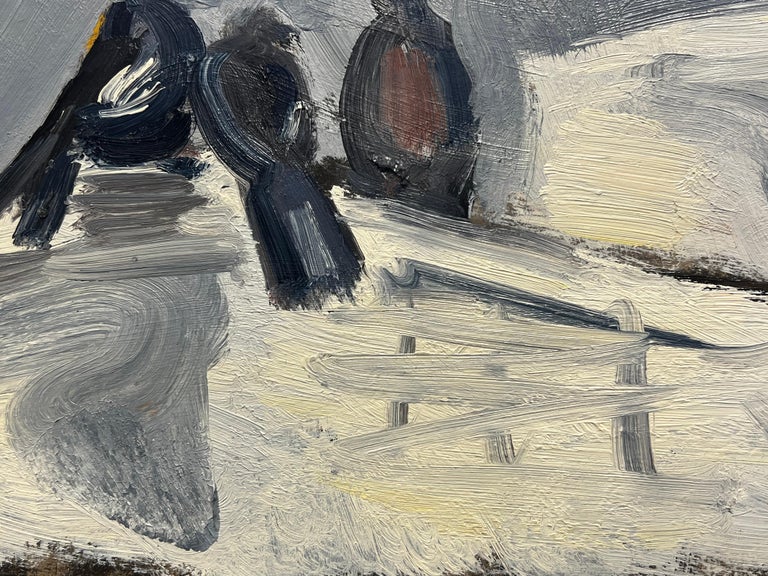 Elisabeth Hahn - 20th Century German Modernist Oil Painting - Three ...