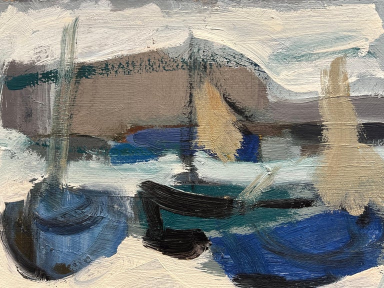 Elisabeth Hahn - 20th Century German Modernist Oil Painting - Three ...