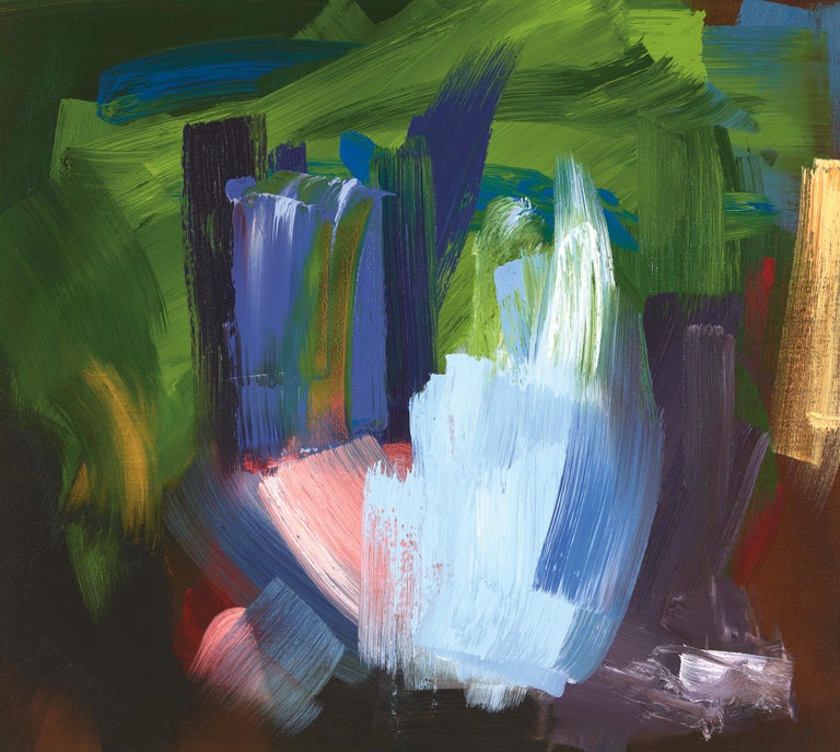 Elise Ansel - "medium study for Donne (Asymmetrical)," abstract ...