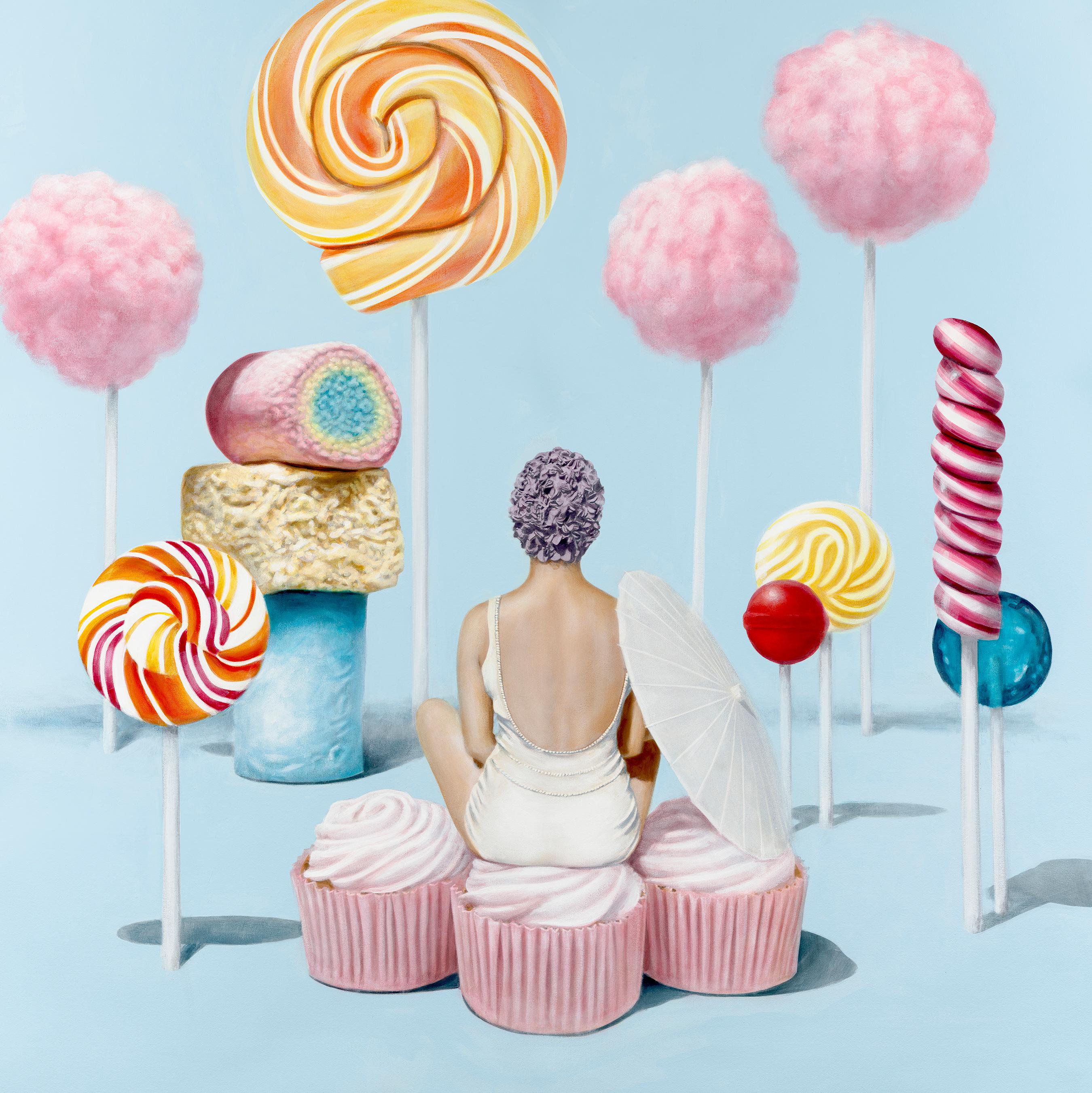 Elise Remender - Summer Swim For Sale at 1stDibs