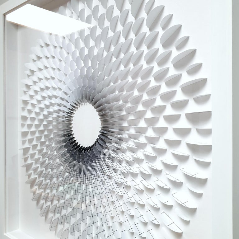 Eliza Kopec - Rozetta Raster B&W - contemporary modern abstract ...