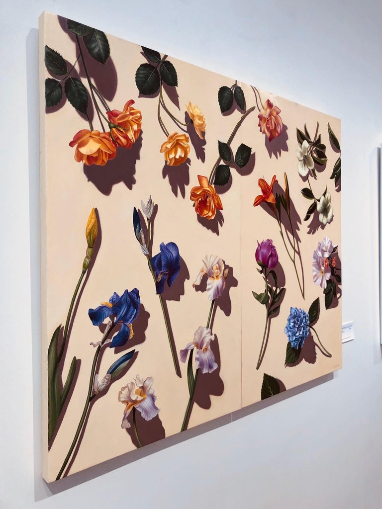 Elizabeth Barlow - What Beauty is For / floral oil painting still life ...